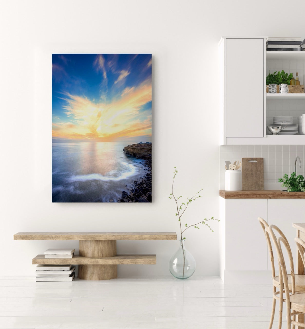 "Surf Angel" Coastal Wall Art – MK Envision Galleries
