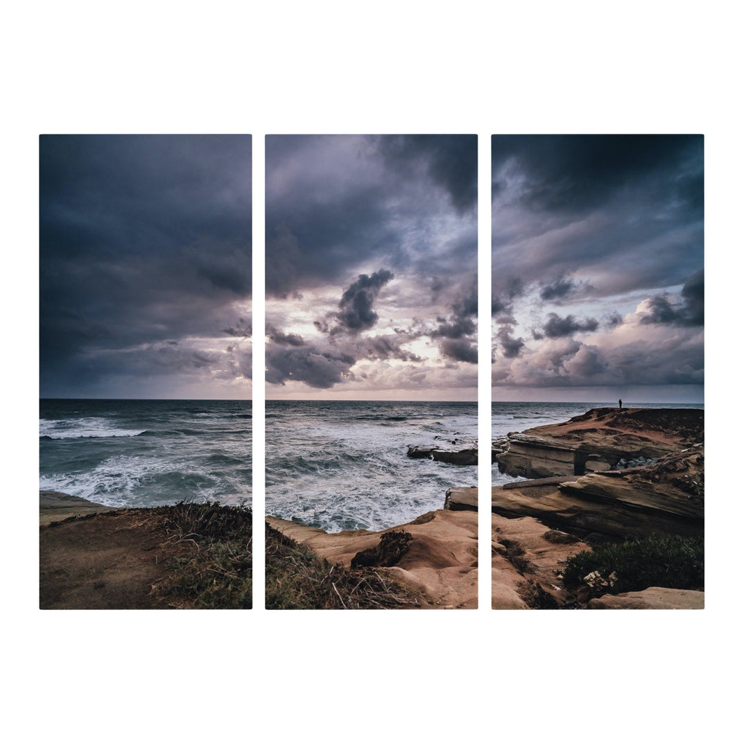 "Crescent Beach" Triptych, Coastal Wall Art - Set of 3 – MK Envision ...