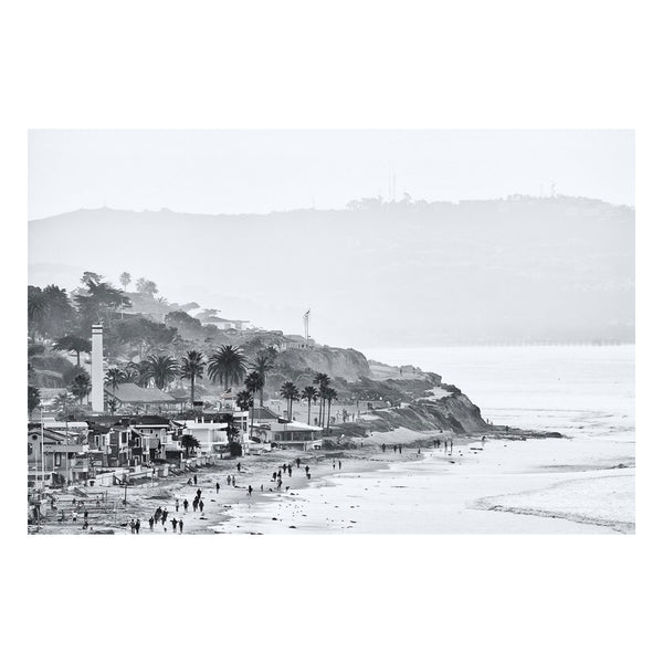 "People of Del Mar II" Coastal Wall Art - MK Envision Galleries