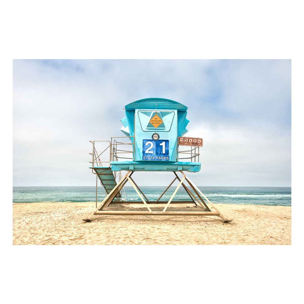 "Tower 21 II" Coastal Wall Art – MK Envision Galleries